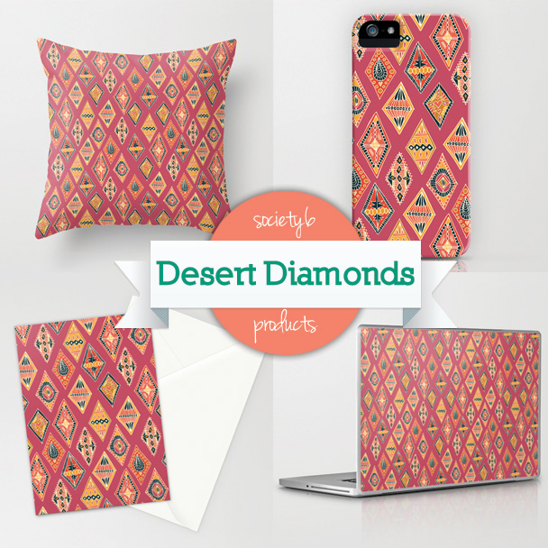 Desert Diamonds Pattern | Joyful Roots - Botanical Wellness + Creative ...